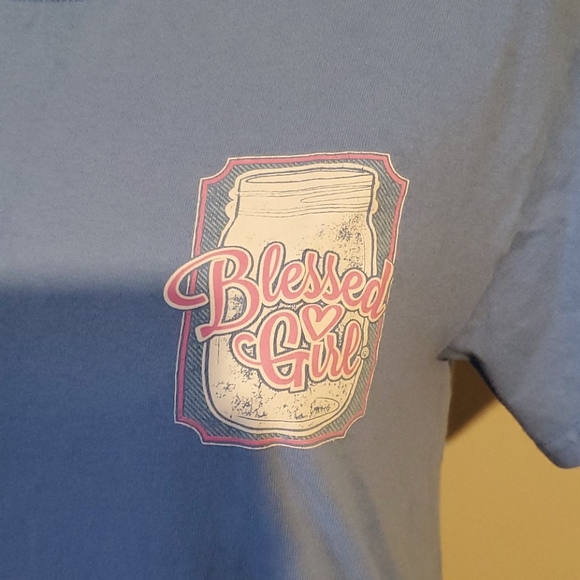 Gildan | Tops | Blessed Girl Tshirt | Poshmark